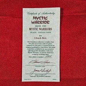 Hamilton Collection | Accents | Mystic Warrior From The Mystic Warriors ...